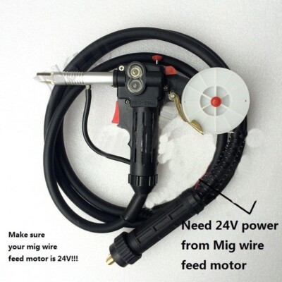 16.4ft Welder Spool Gun Wire Cable Mig Welding Gun Wire Feed Aluminum ...