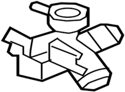 25329F2000 Hyundai Filler neck assyradiator 25329F2000, New Genuine OEM ...