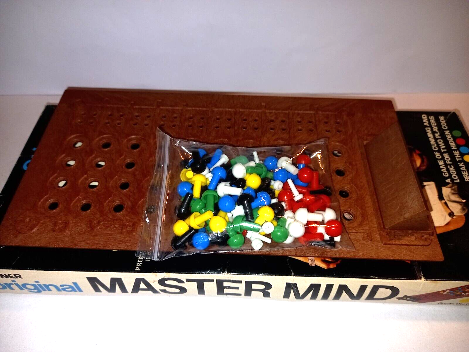 Vintage Lot of 3 Games Hi-Q, Mastermind Original & Scrabble Crossword ...