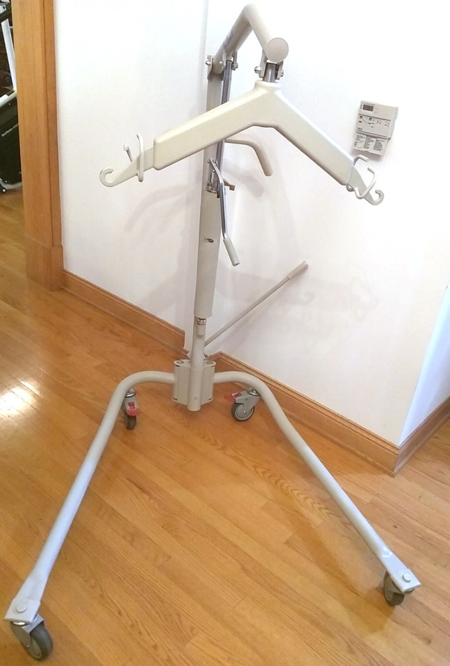 INVACARE 9805 P 450LB HOYER MANUAL HYDRAULIC PATIENT FULL BODY LIFT W ...