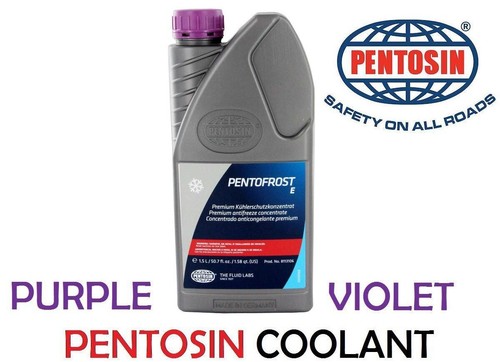 VW AUDI GENUINE PENTOSIN G12 PURPLE VIOLET COOLANT ANTIFREEZE 1.5 LITER ...