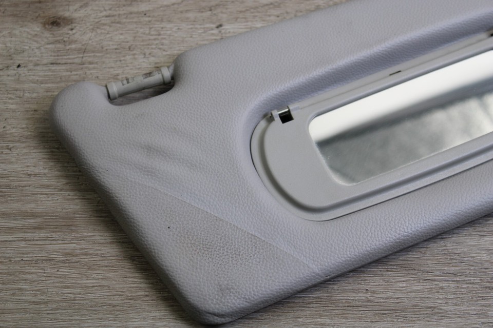 03/12 MERCEDES R230 SL550 SL500 PASSENGER RIGHT SUN VISOR SHADE GRAY | eBay