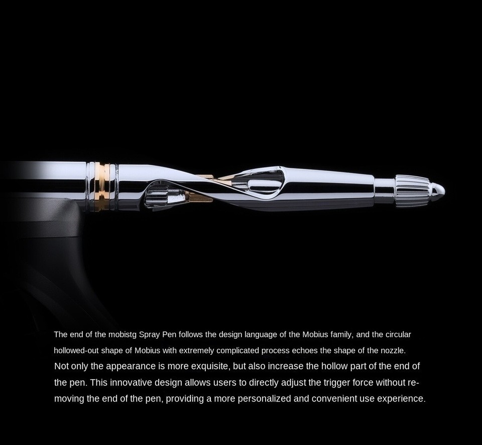 Gaahleri Spraying Spray Airbrush Mobius-TG ROUND & FAN CAP 0.5MM ...