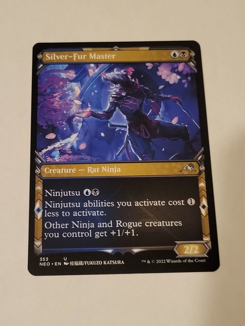 MTG Silver-Fur Master Kamigawa: Neon Dynasty 353 Regular Uncommon for ...