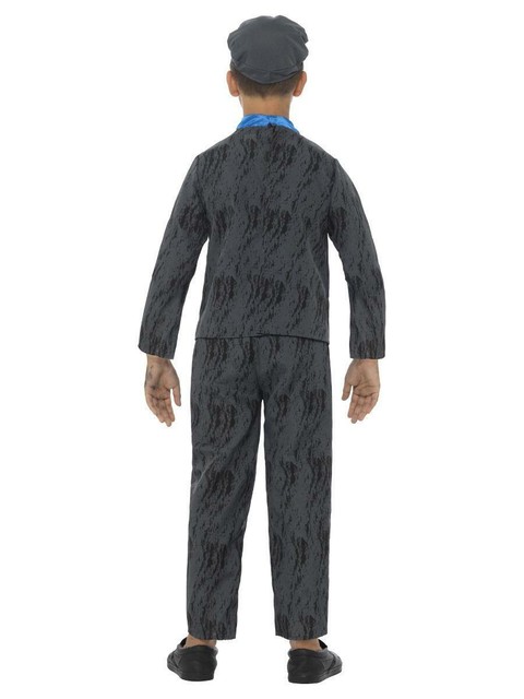 Boys Horrible Histories Victorian British Miner Mining Uniform Coal ...