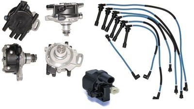 Mazda Bongo Friendee 2.5 V6 Distributor, Cap rotor ignition Leads ...
