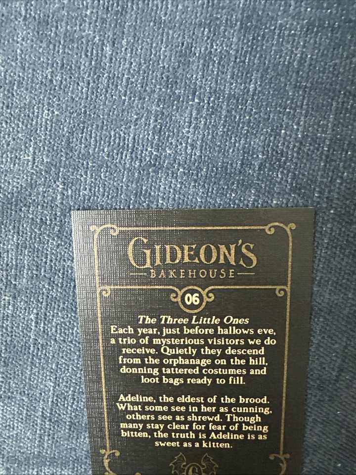 Gideon’s Bakehouse Trading Card #06 Adeline 2022 Rare! | eBay