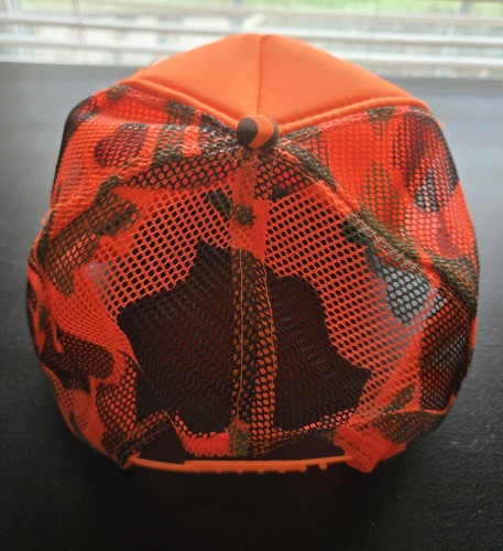 Backcountry Hunters And Anglers BHA Old School Orange Camo Foam Padded ...