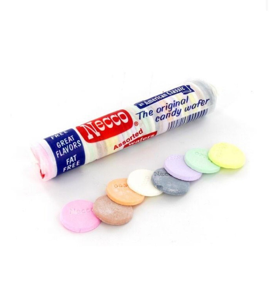 Necco The Original Candy Wafers, 6pk 2 Ounce Rolls Classic Vintage ...