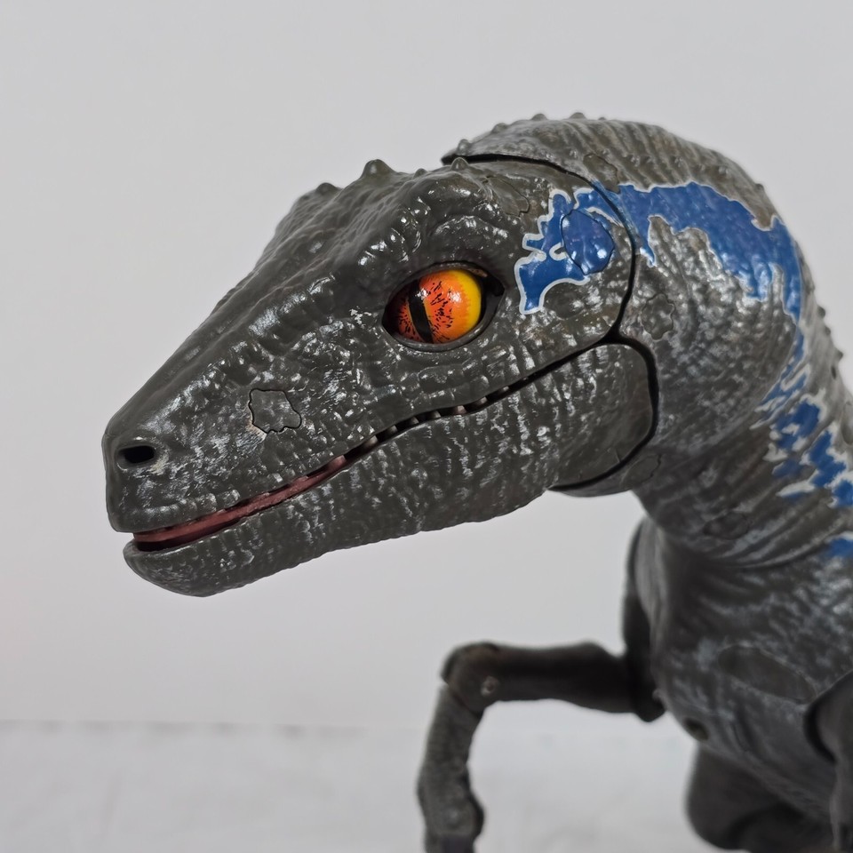 Jurassic World Alpha Training Blue Velociraptor No Remote No Charger ...