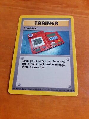 Pokédex 87/102 anglaise | eBay