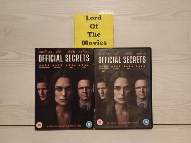 Official Secrets (DVD, 2019) for sale online | eBay