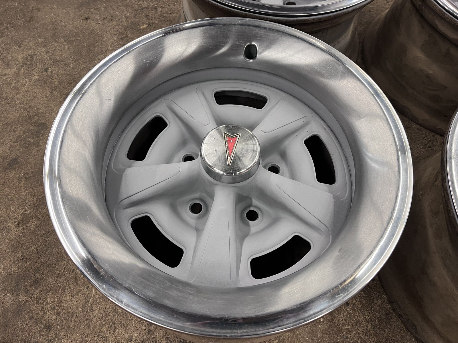 71 72 Pontiac GTO Firebird 14x7 Rally II Wheels Date Matched Set Of 5 M ...