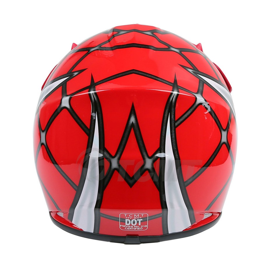 DOT Youth/Kids Child Motorcycle Helmet Motocross Dirt Bike ATV Off-Road ...
