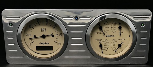 1940 1941 1942 1943 1944 1945 1946 1947 Ford Truck 2 Gauge Dash Panel ...