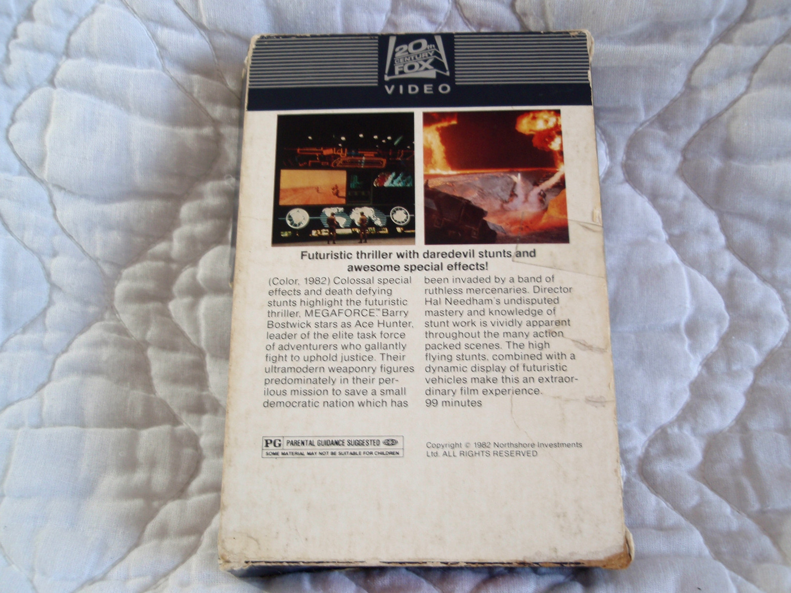 MEGAFORCE VHS BIG BOX 80'S SCI-FI ACTION HAL NEEDHAM BARRY BOSTWICK ...