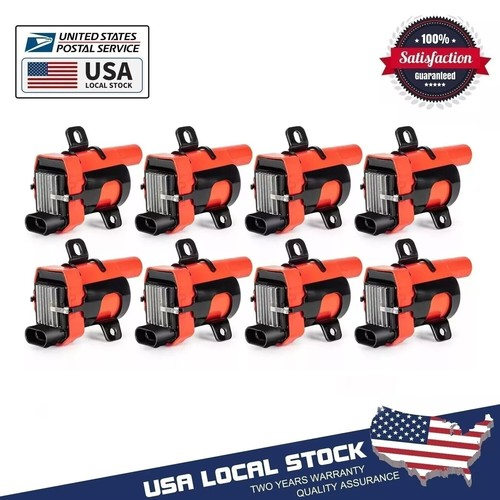 8x D585 Ignition Coils For Chevy Silverado 1500 2500 GMC LS 5.3/6.0L/4 ...
