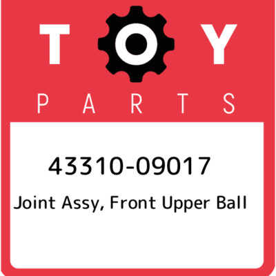 43310-09017 Toyota Joint assy, front upper ball 4331009017, New Genuine ...