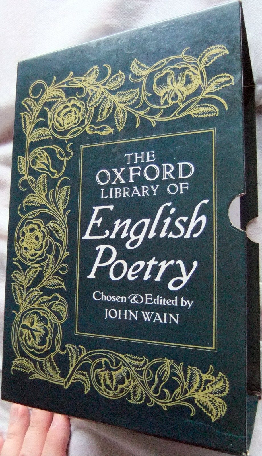 The Oxford Library of English Poetry - Wain 3 Hardback book & case ...