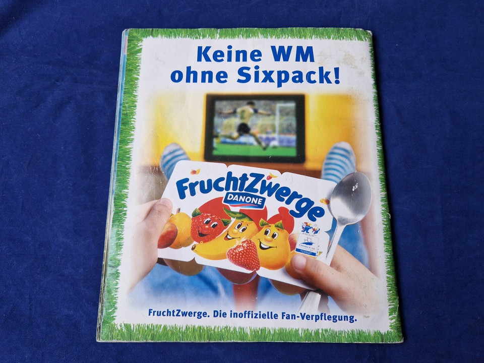 Panini Album World Cup France 98 1998, complete sticker book, GER v ...