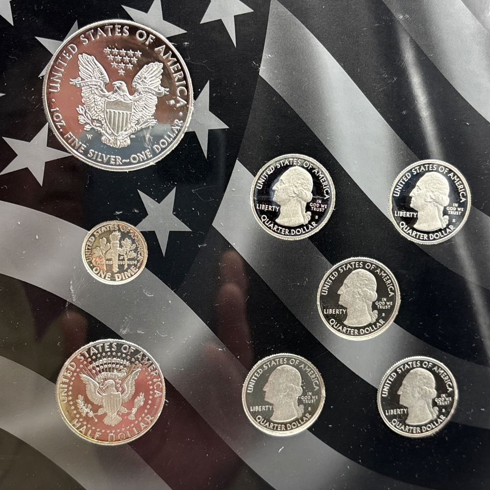 2012 United States Mint Limited Edition Silver Proof Set Toned With Box ...