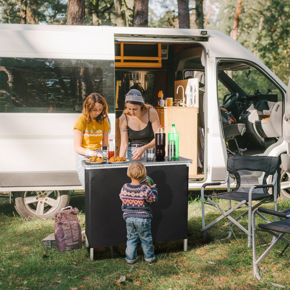 LED Light Pop-Up Bar Table Outdoor/Indoor Party Portable Light RF ...