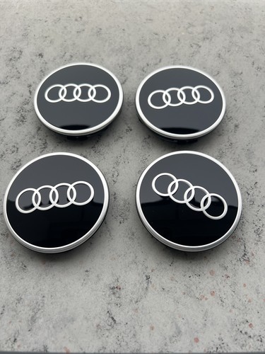 4x Centre De Roue Original Audi 61mm Cache Moyeu Jantes Alu 81A601170 A ...