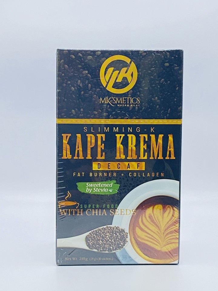 100% Authentic Slimming-K Kape krema By Madam Kilay 10 Sachets | eBay