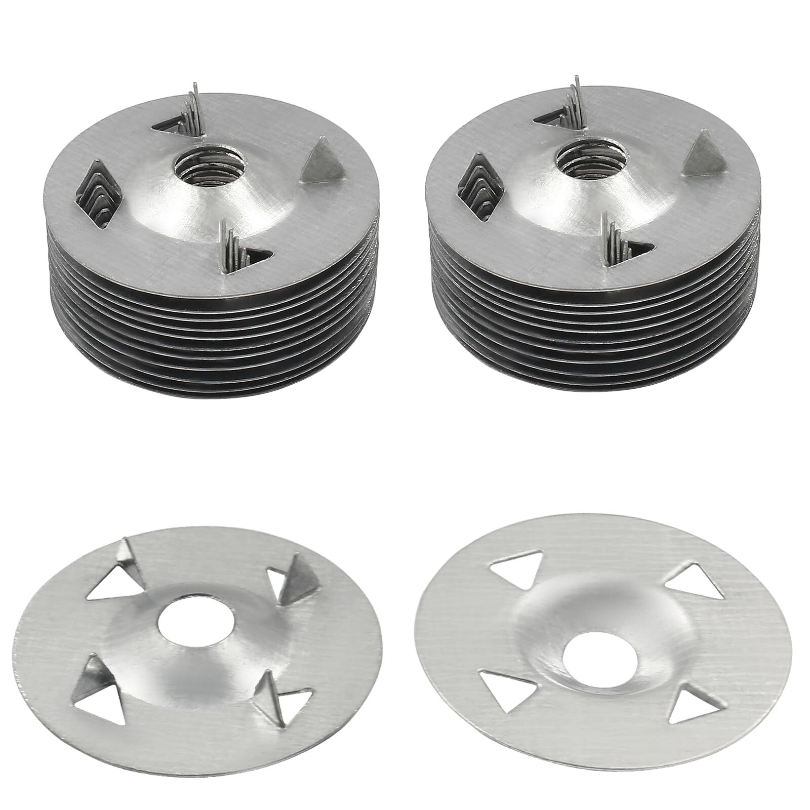 100pcs 1-1/8 Inch Go Board Fasteners Foam Board Fasteners Metal Washer ...