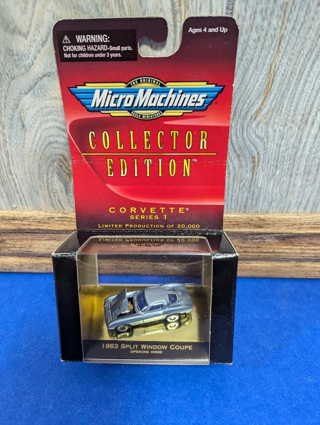 Micro Machines 1963 Split Window Coupe Corvette Collector Edition 1998 ...