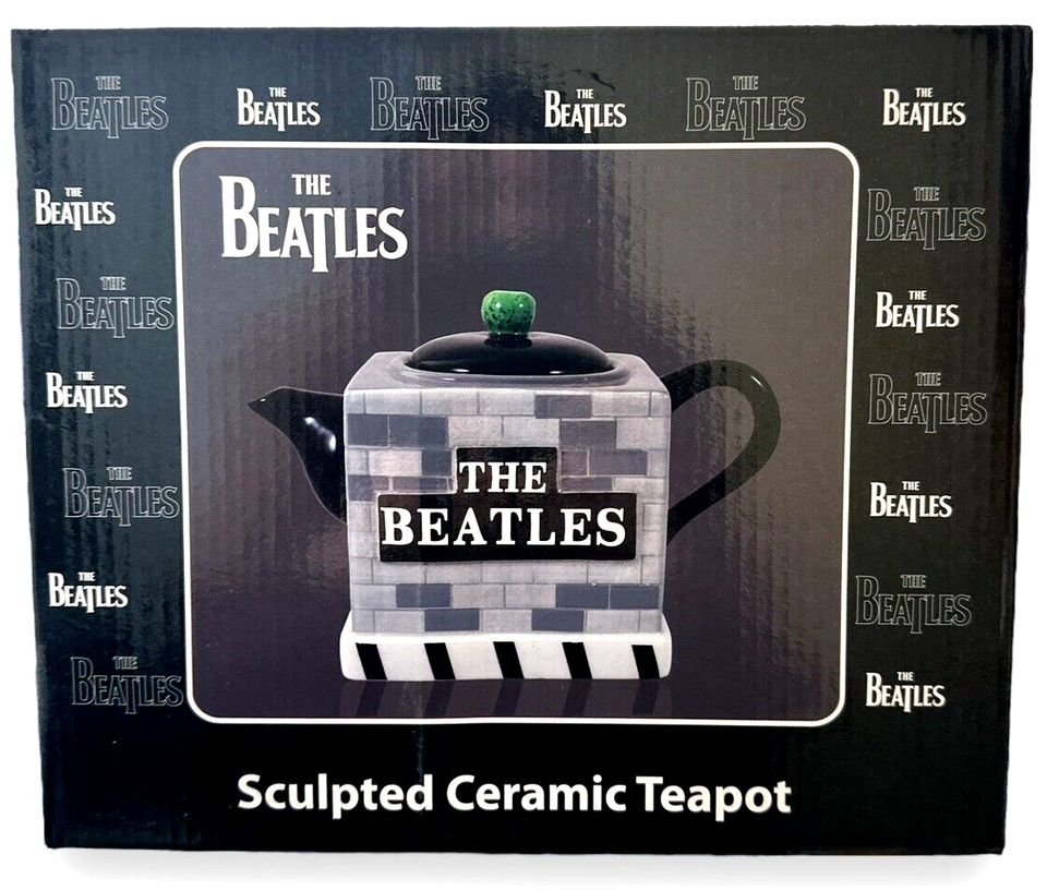 Teapot - Beatles Abbey Road - Sculpted Ceramic Teapot 48oz (BRAND NEW ...