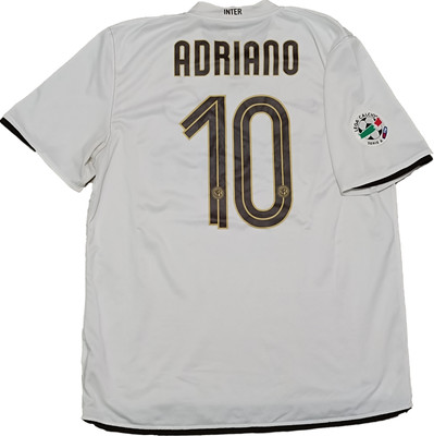 Maglia calcio vintage Inter Adriano Pirelli Nike 2008 2009 Serie A ...