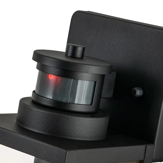 2-Pack 1-Light 13.5-in Matte Black Motion Sensor Outdoor Wall Light | eBay