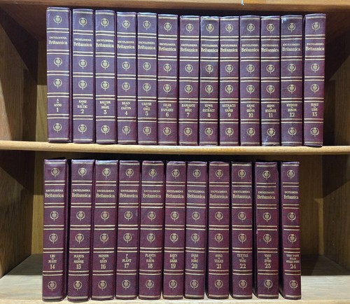 Encyclopedia Britannica Complete Full Set 1960 24 Vol | eBay UK