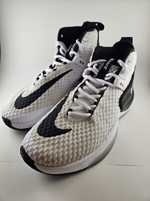 Size 8 - Nike Zoom Rize TB White Black | eBay
