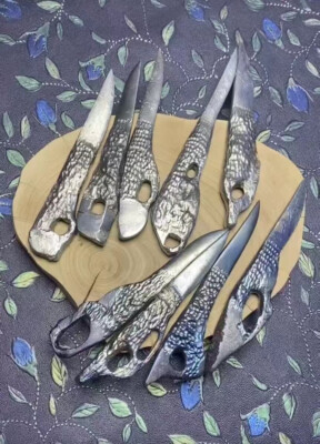 1pc Rare Meteorite Aletai iron Knife shape meteorites slice Small ...
