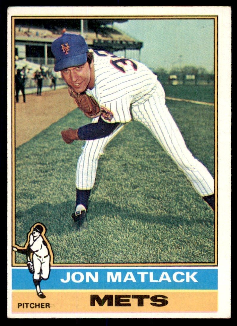 1976 Topps Jon Matlack A Baseball Cards #190 | eBay
