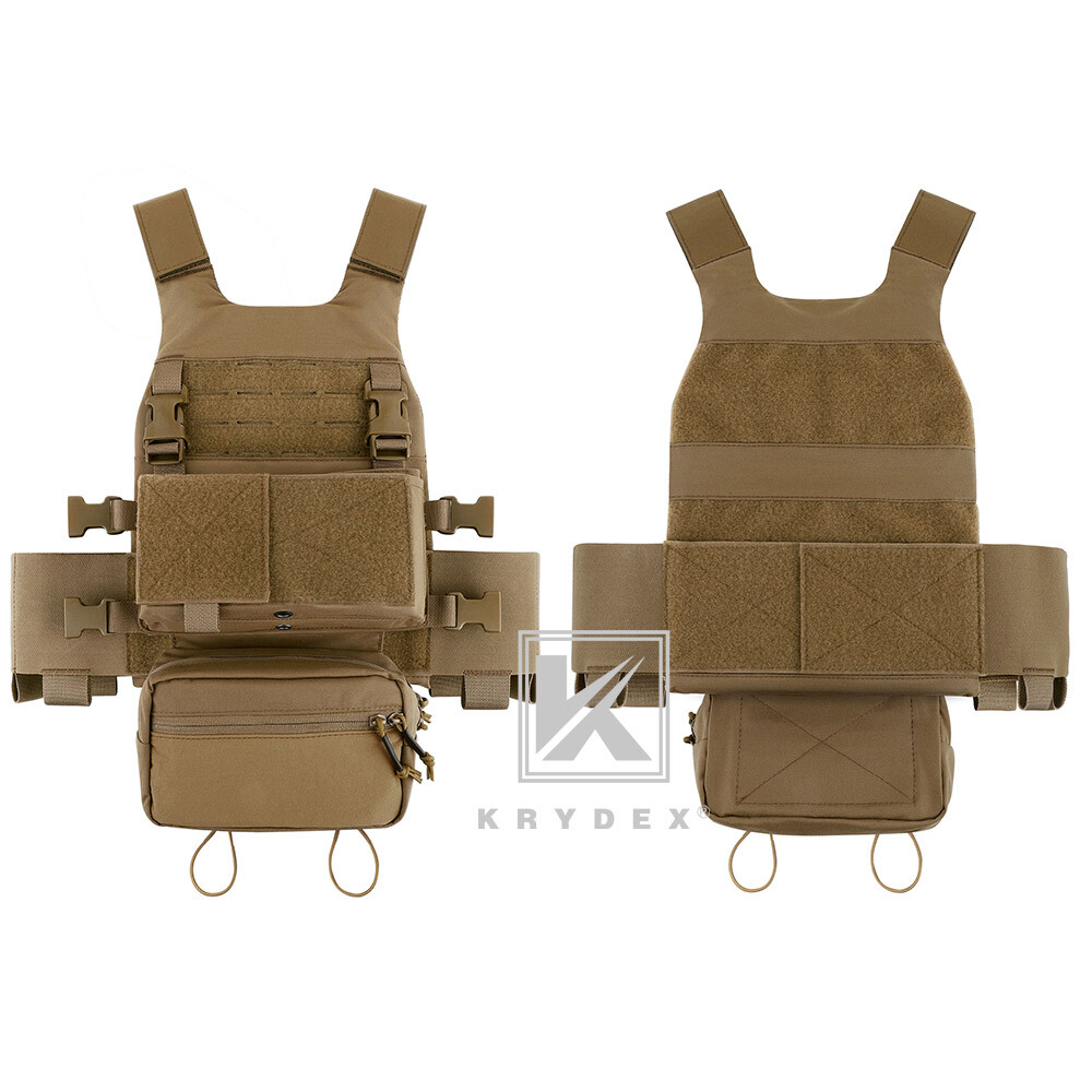 KRYDEX Low Vis Slick Armor Plate Carrier & Tactical Placard Holder ...