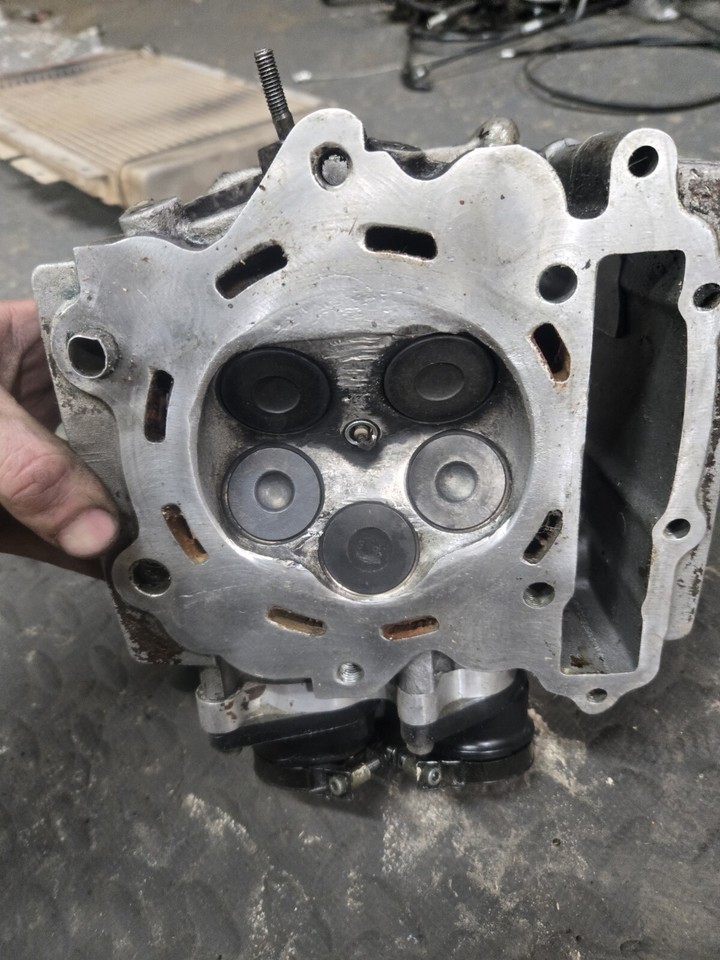 01-05 YAMAHA RAPTOR 660R 660 OEM ENGINE TOP END CYLINDER HEAD VALVES ...