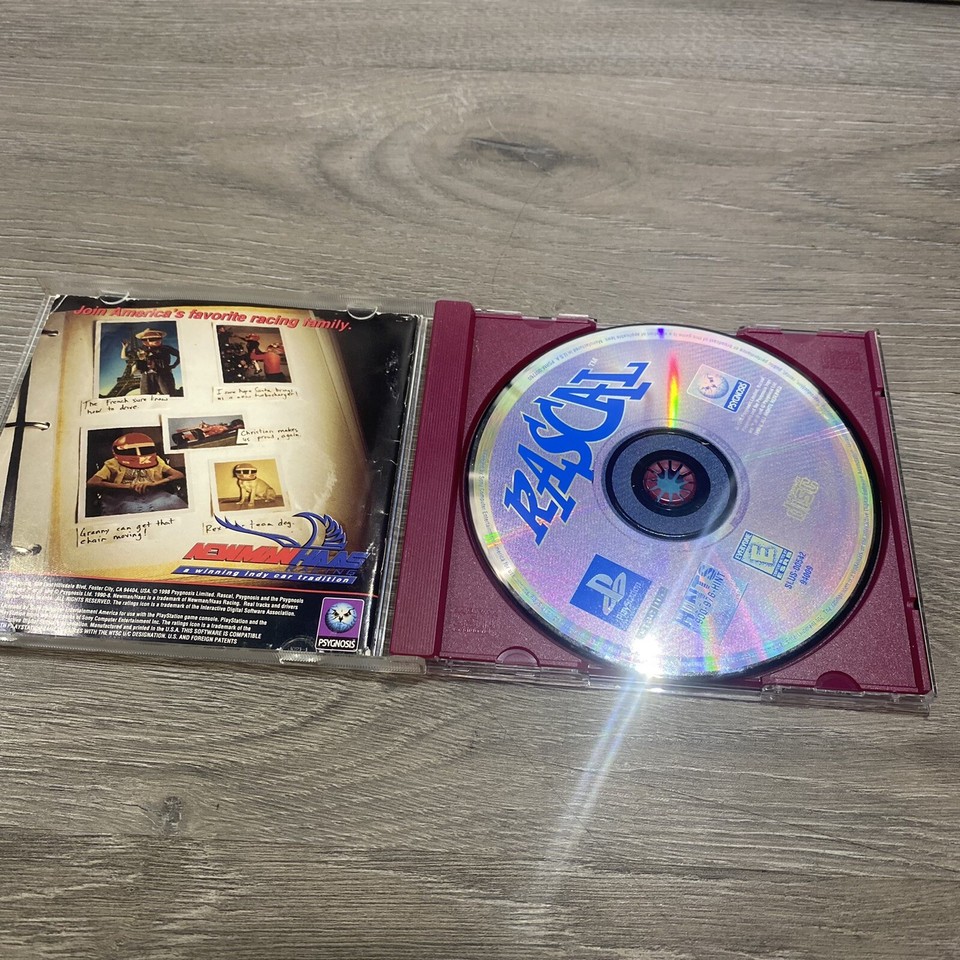 Rascal (Sony PlayStation 1, 1998) PS1 Complete With Manual Black Label ...