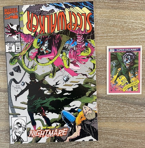 Marvel Comics Sleepwalker /nightmare Includes Nightmare Trading Card | eBay