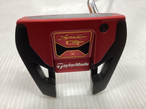 TaylorMade Spider GT Red Single Bend Putter 34" with Head Cover Used | eBay