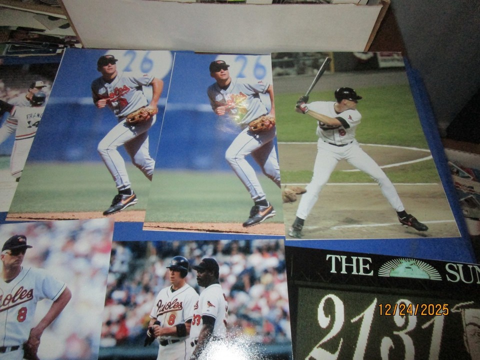Cal Ripken Baltimore Orioles Baseball Photo Lot (11) | eBay