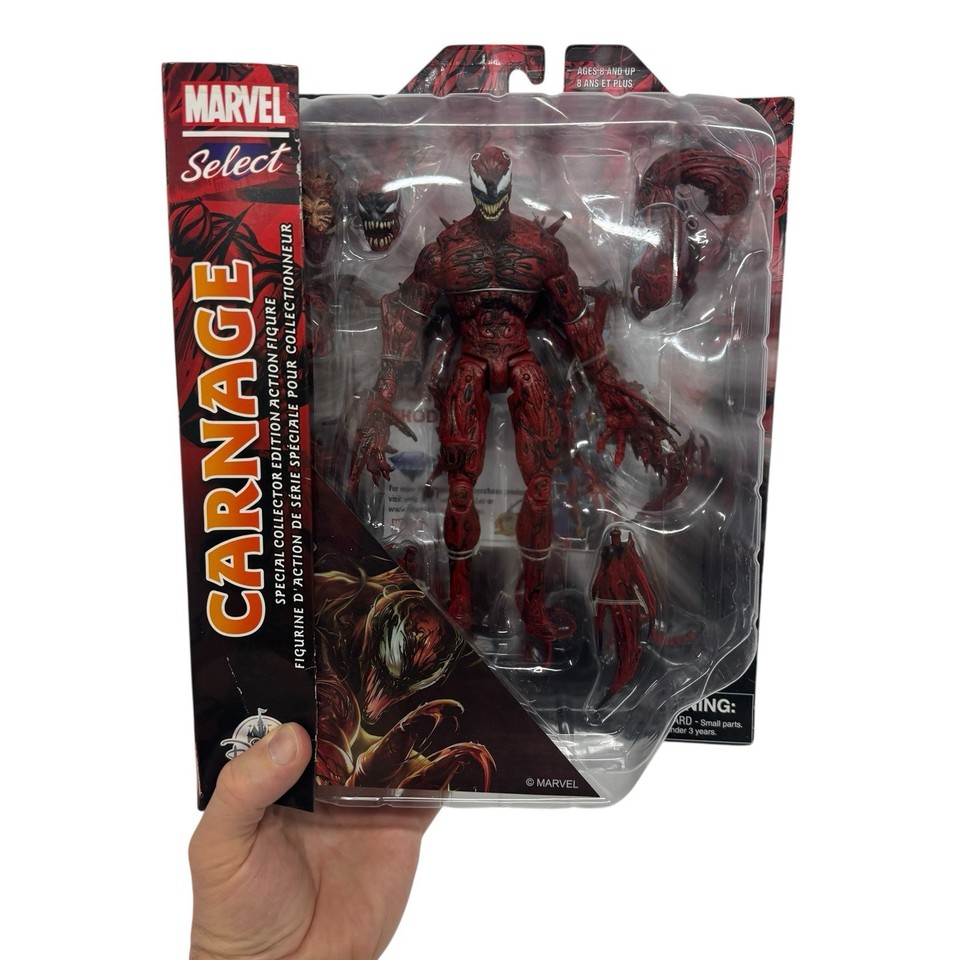 Diamond Toys Marvel Select Carnage Disney Store Exclusive Action Figure ...