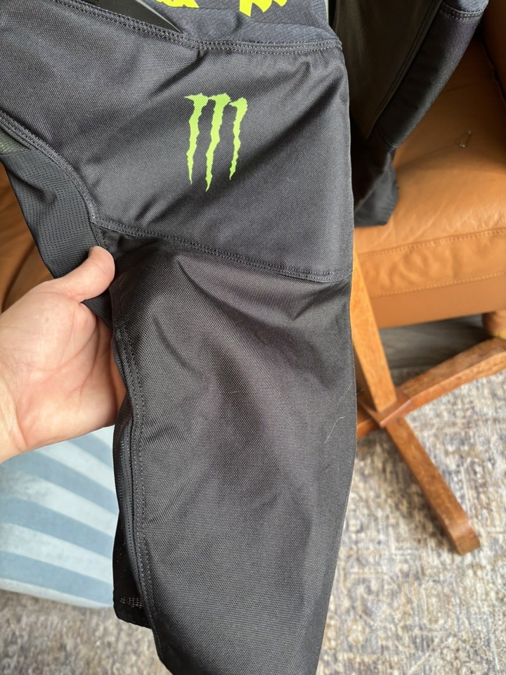 FOX RACING - 180 Monster Pants Monster ENERGY LOGO Mens Riding Pant ...