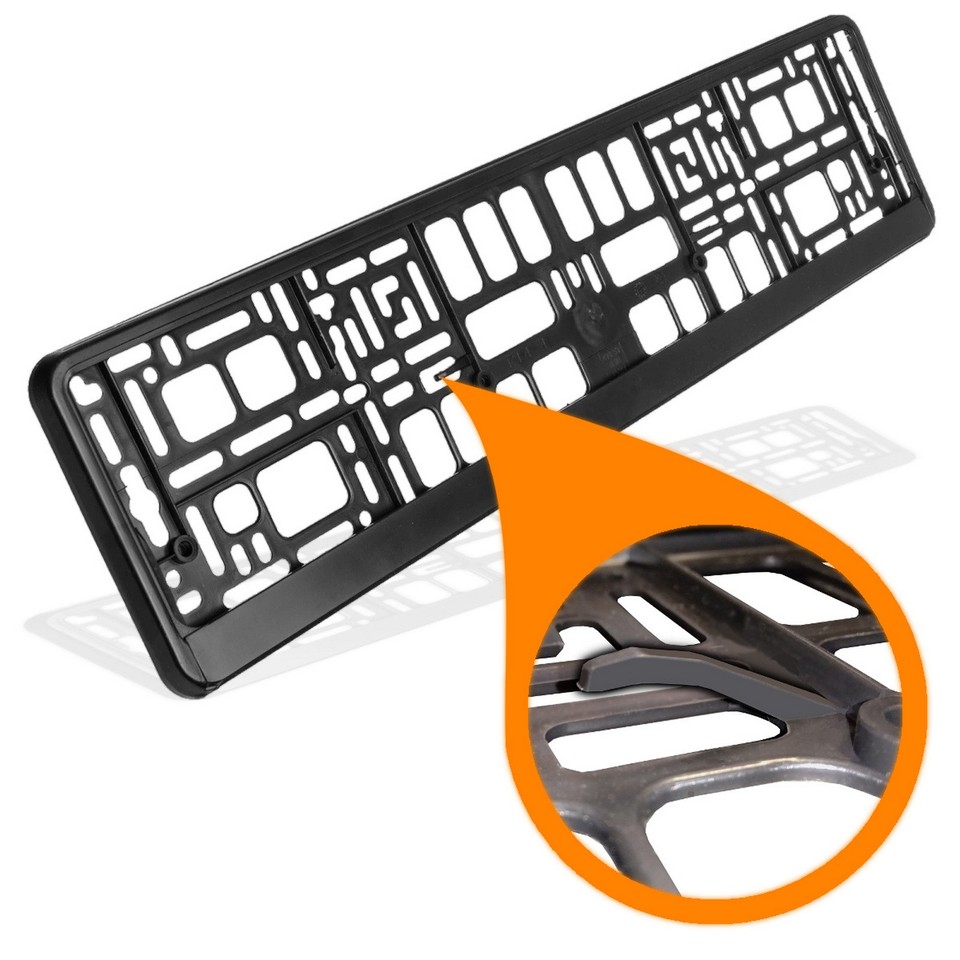 Kennzeichenhalter Nummernschildhalter 2er Set für Chevrolet Aveo T200 ...