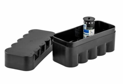 120 Film Hard Storage Protective Canister Travel Case Holds 10 Rolls | eBay
