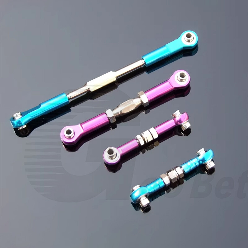 Alloy M3 Tie Rod End Ball Joint Turn Buckle 1:10 RC Car Boat Aluminium ...