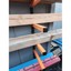 Lumber Wood Storage Metal Rack with 6-Level Wall Mount – Orange ...