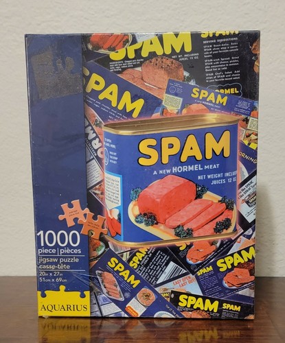 Spam jigsaw Puzzle 1000 pc Aquarius 65-208 hormel foods 184709652088| eBay
